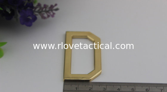China wholesale 38 mm adjustable strap metal d ring for shoulder bag