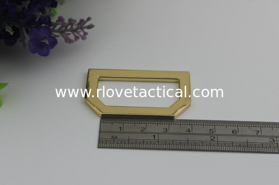 China wholesale 38 mm adjustable strap metal d ring for shoulder bag