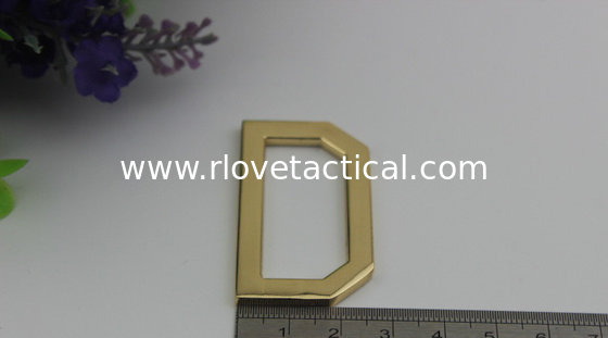China wholesale 38 mm adjustable strap metal d ring for shoulder bag