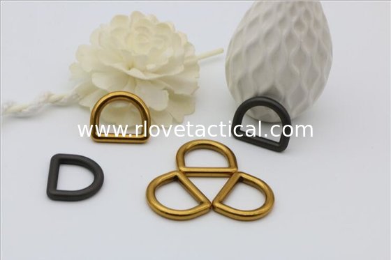 Lowest cost mass production low-end quality 19 mm bag metal d buckles