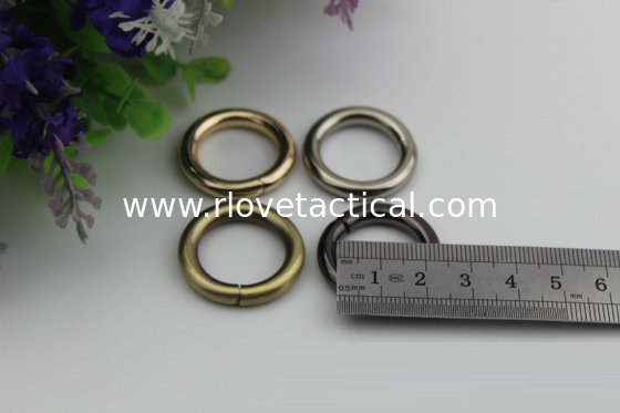 2018 hot sales common 20 mm metal round iron buckle for backpack
