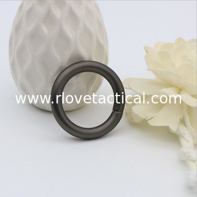Metal bag accessories hardware wire iron 1 inch metal o rings selling