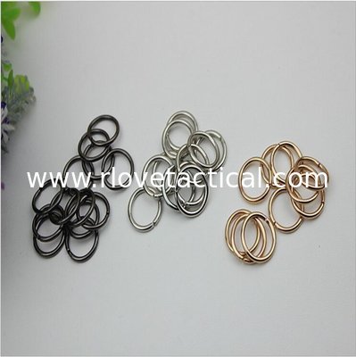 Super cheap bag making accessories light gold small metal wire iron buckles wholesales