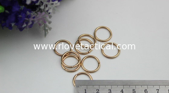 Super cheap bag making accessories light gold small metal wire iron buckles wholesales