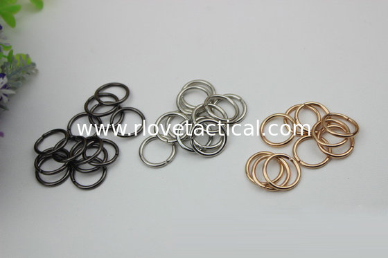 Super cheap bag making accessories light gold small metal wire iron buckles wholesales