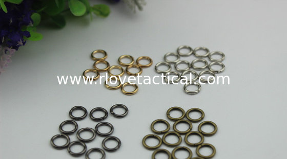 New arrival handbag 6 mm nickel metal round wire iron buckles wholesales