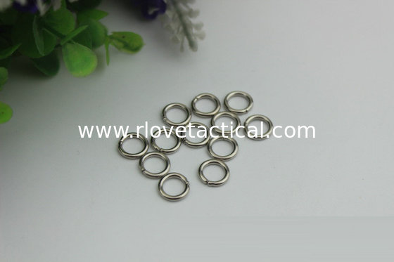 New arrival handbag 6 mm nickel metal round wire iron buckles wholesales