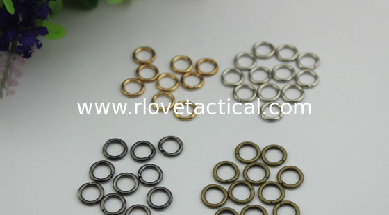New arrival handbag 6 mm nickel metal round wire iron buckles wholesales