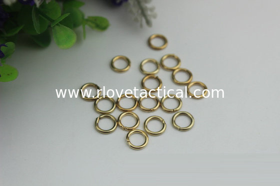 New arrival handbag 6 mm nickel metal round wire iron buckles wholesales
