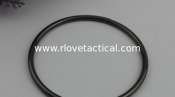 Cheap Customized Handbag Metal Iron Wire Light Gold Big Size 90 mm O Rings For Strap