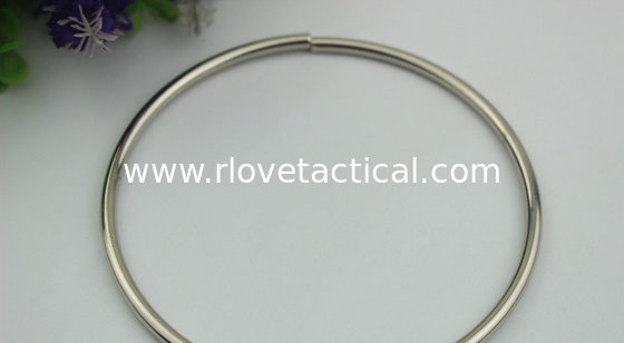 Custom Made Big Size 113 MM Bag Hardware Welding Metal O Rings With Hanging Plating