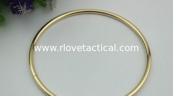 Custom Made Big Size 113 MM Bag Hardware Welding Metal O Rings With Hanging Plating