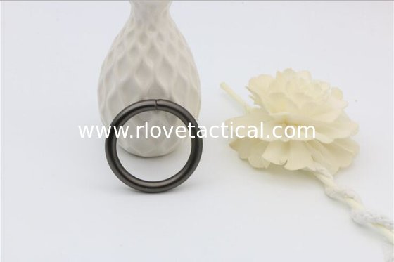 OEM Design 33 MM Gunmetal Color Iron Wire Bag O Rings For Sales