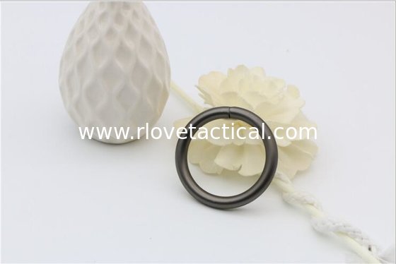 OEM Design 33 MM Gunmetal Color Iron Wire Bag O Rings For Sales