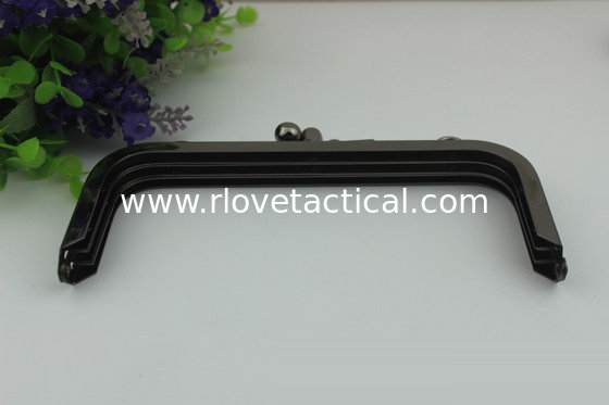 Exquisite Fashion Hardware Light Gold 170 MM Iron Metal Frame With Plastic Box