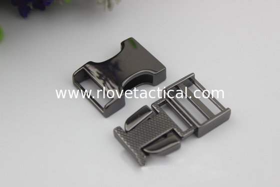High Quality Zinc Alloy Light Gold 3/4 Inch Quickly Release Metal Buckles For Dog Collar