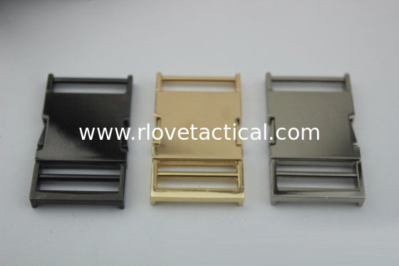 Good Quality Dog Collar Zinc Alloy Material 32 MM Metal Quickly Buckles With Hanging Plating