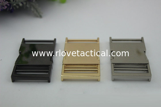 Good Quality Dog Collar Zinc Alloy Material 32 MM Metal Quickly Buckles With Hanging Plating