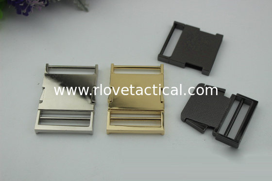 OEM Europe Style Metal Material Dog Collar Gunmetal Color 38 MM Fast Release Buckles Wholesales