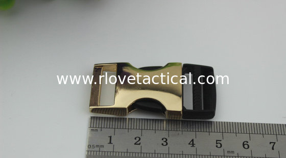RLOVE 19MM Gold Metal Side Fast Release Buckle by Zinc Alloy Wholesale