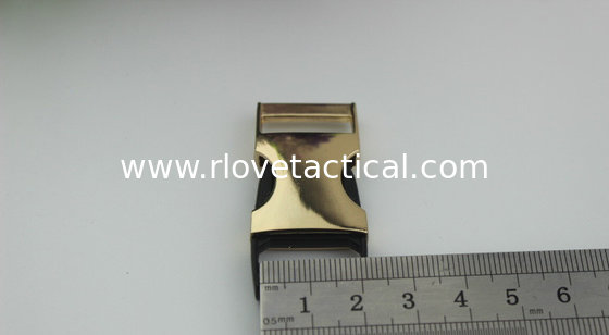 RLOVE 19MM Gold Metal Side Fast Release Buckle by Zinc Alloy Wholesale