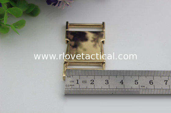 1 inch Hardware gold metal side quick release curved buckles for pet dog collar