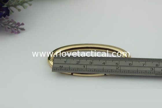 High quality hanging gunmetal nickle bag accessories zinc alloy 54MM spring o ring