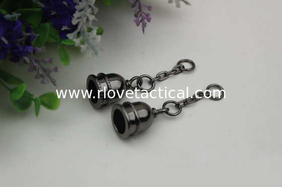 DIY high-grade leather accessories 10mm gold metal tassel hat bell charm for bag decorative fittings