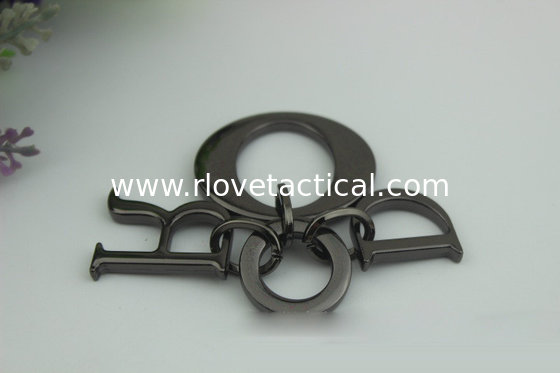 Bag hardware accessories metal jewelry pendants gold & gunmetal small letters hanging charm