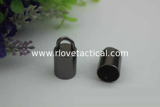 Wholesale fashion 14mm light gold zinc alloy bag hardware metal caps for tassel