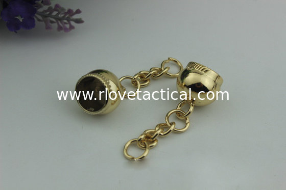 Factory direct sales of various specifications zinc alloy gold 14 mm width tassel cap