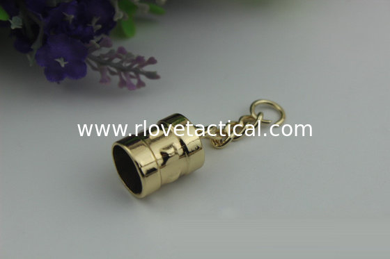New design 13 mm width zinc alloy jewelry suede big bulk leather key tassel metal cap for women