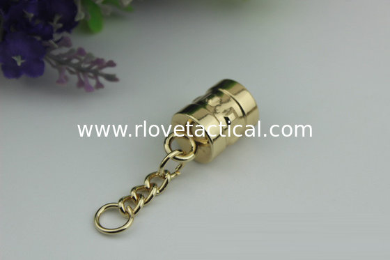 New design 13 mm width zinc alloy jewelry suede big bulk leather key tassel metal cap for women