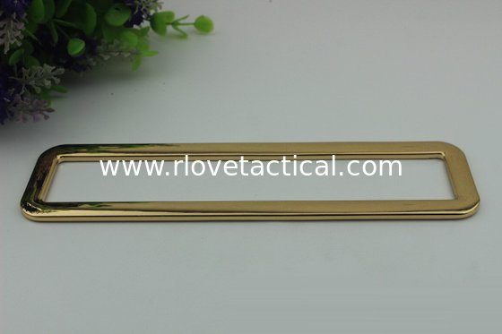 Handbag zinc alloy smooth surface 195 mm metal buckle decorative for handbag