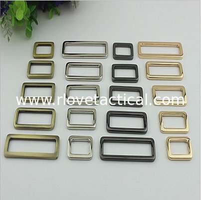 Wholesale Factory Made Thickness 3.5 MM Zinc Alloy Metal Square Buckle For Handbag