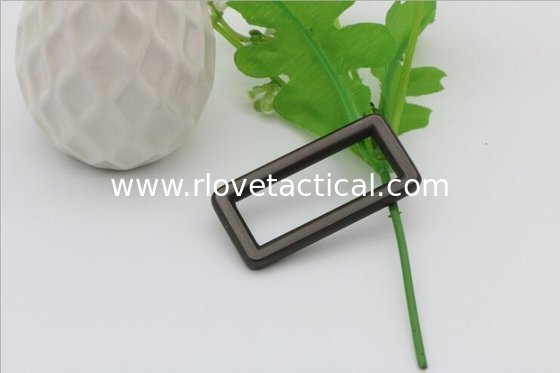 Customized 38 mm zinc alloy hardware fitting square buckle for bags