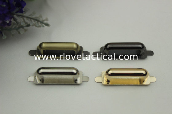 High quality hanging plating light gold color 35 mm metal arch bridge for handbag
