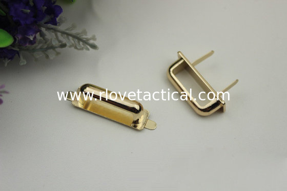 High quality hanging plating light gold color 35 mm metal arch bridge for handbag