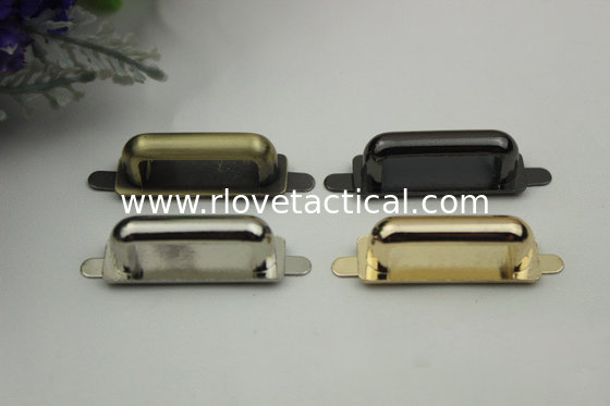 High quality hanging plating light gold color 35 mm metal arch bridge for handbag