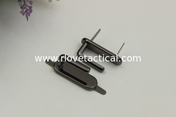 New idea products bag hardware nickel color metal arch bridge 35 mm with zinc alloy