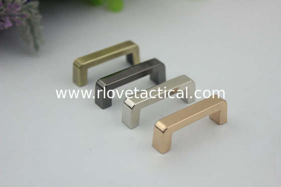 Metal fitting bag hardware 25 mm inner size gunmetal color zinc alloy arch bridge for straps