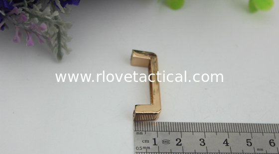 Metal fitting bag hardware 25 mm inner size gunmetal color zinc alloy arch bridge for straps