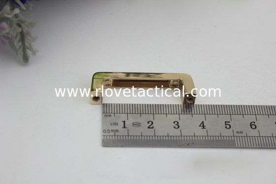 Bag accessories nickel color 31 mm zinc alloy metal arch bridge with hanging plating