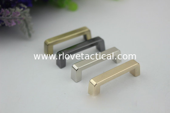Bag accessories nickel color 31 mm zinc alloy metal arch bridge with hanging plating