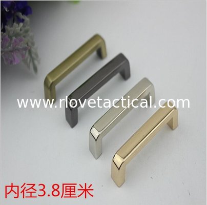 Handbag accessory hanging brush anti brass color zinc alloy 38 mm metal arch bridge for sales