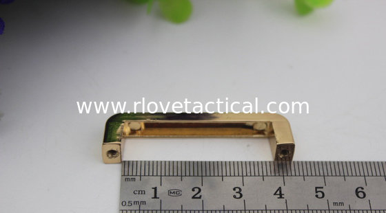 Handbag accessory hanging brush anti brass color zinc alloy 38 mm metal arch bridge for sales
