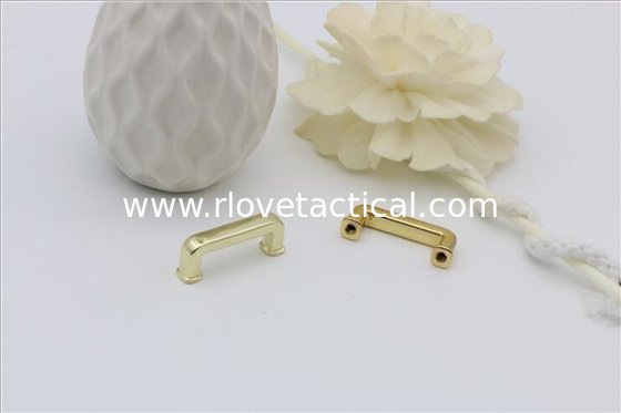High end zinc alloy light gold 19 mm square metal arch bridge buckle with best price