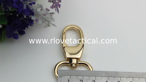 Supply bag accessories various kinds color zinc alloy 26 mm metal snap hooks with nickel free