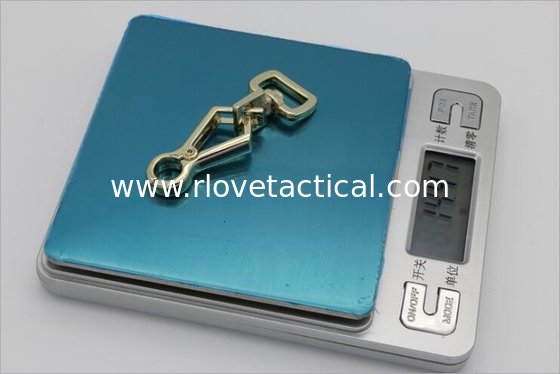 High quality light gold 14.47 grams bag fitting zinc snap hook with better price