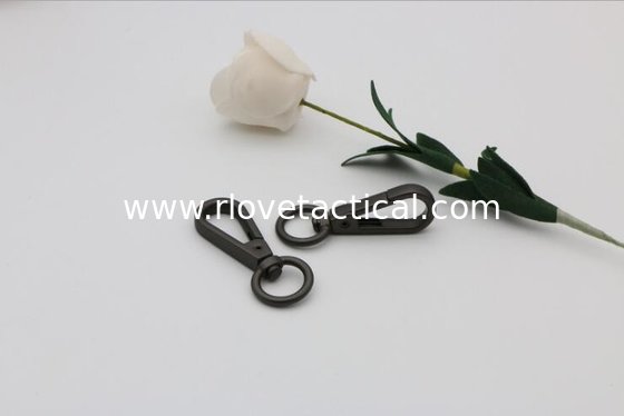 OEM bag fitting gunmetal color zinc alloy 13.3 mm hardware snap hook for straps